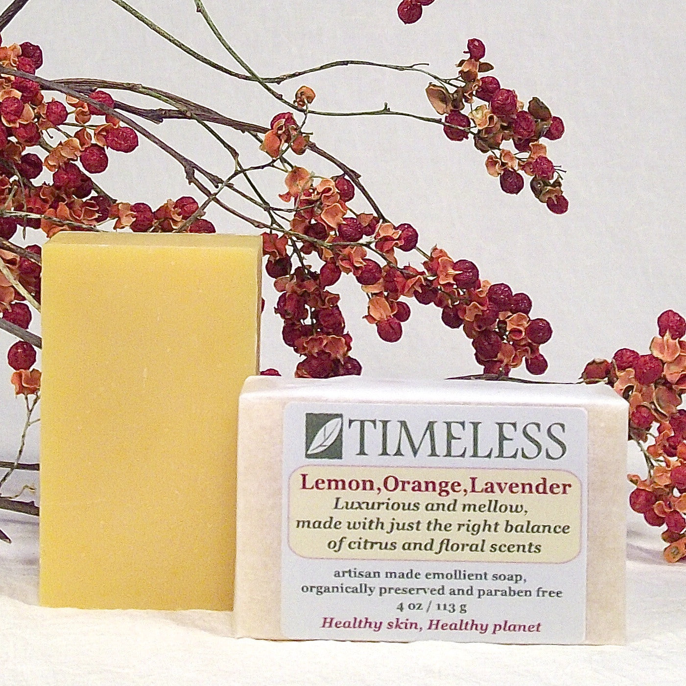TIMELESS aromatics Lemon, Orange, Lavender Emollient Bar Soap (LOL ...